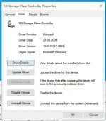 Win 10 Pro v22H2 - driver for SD card please? | MINIX Forum